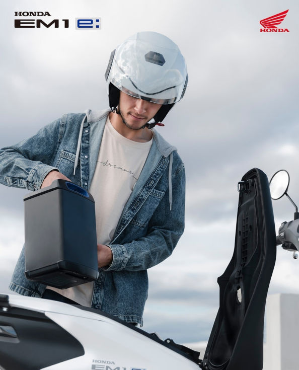 Kenalan Dengan Motor Listrik Pertama Honda, EM1 e: - Anangcozz Blog