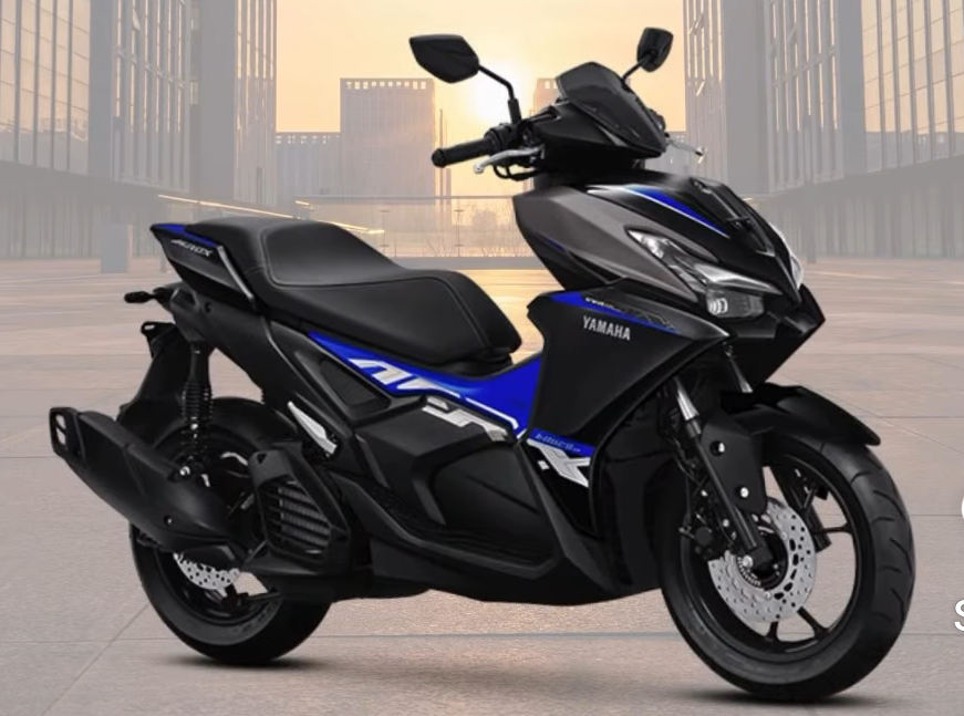 Yamaha Aerox Alpha Warna Hitam, Tampilan Keren Harga Paling Terjangkau ...