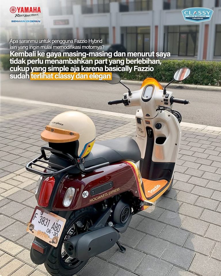 Modif Keren Yamaha Fazzio, Hmmm Inspiratif! - Anangcozz Blog